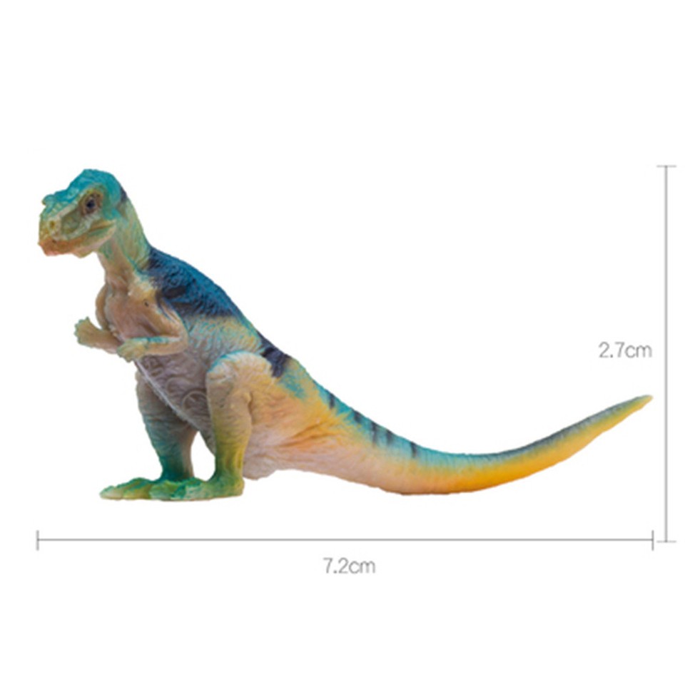 PNSO 48Pc Mini Dinosaur Model Tyrannosaurus Triceratops Collectio Toy ...