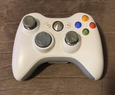 Official Microsoft Xbox 360 White Controller! Works Great! Fast Ship ...
