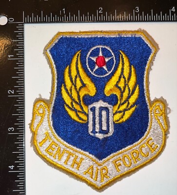 Cold War USAF US 10th Air Force Patch | eBay