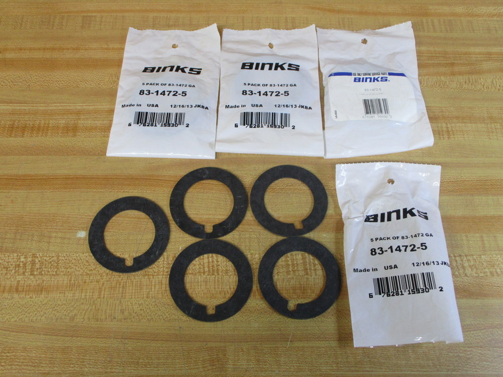 Binks 83-1472 Gasket 831472 (Pack of 20) | eBay