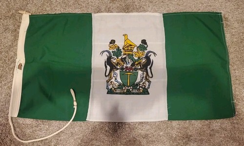 1970s Rhodesia UDI Green/White Flag William Smith & Gourock Rhodesian 3 ...
