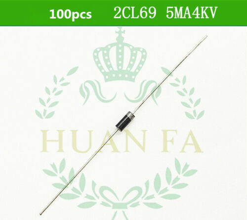 100pcs High Voltage Diode 2CL69 5MA4KV High Frequency Silicon Stack | eBay