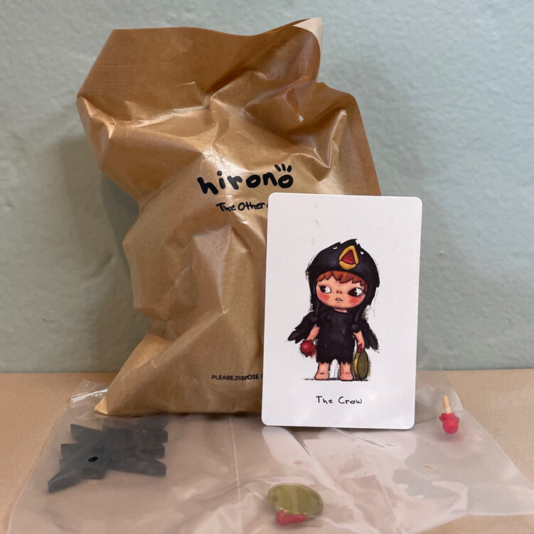 POP MART x HIRONO The Other One Series The Crow mini figure sweet toy ...