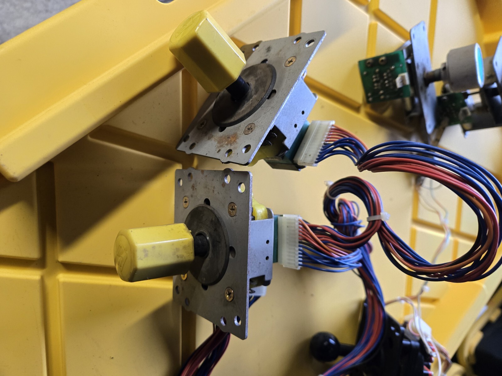 SNK rotary Joystick LS-30 SNK with Harness Arcade Ikari Etc..(untested ...