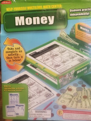 Lakeshore Help-Yourself Multilevel Math Center "Money" Activity/Game ...