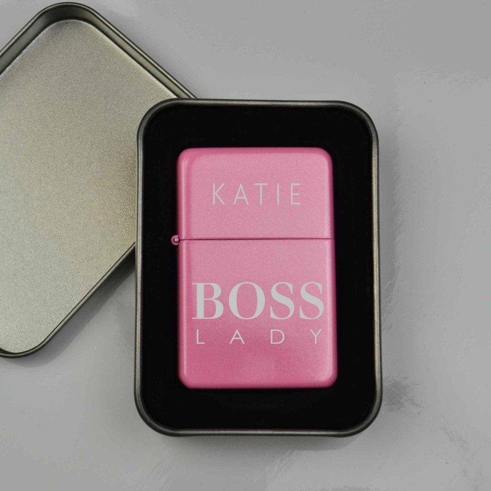 Boss Lady Lighter – Empowering Quote Pocket Lighter | Confident Gift ...