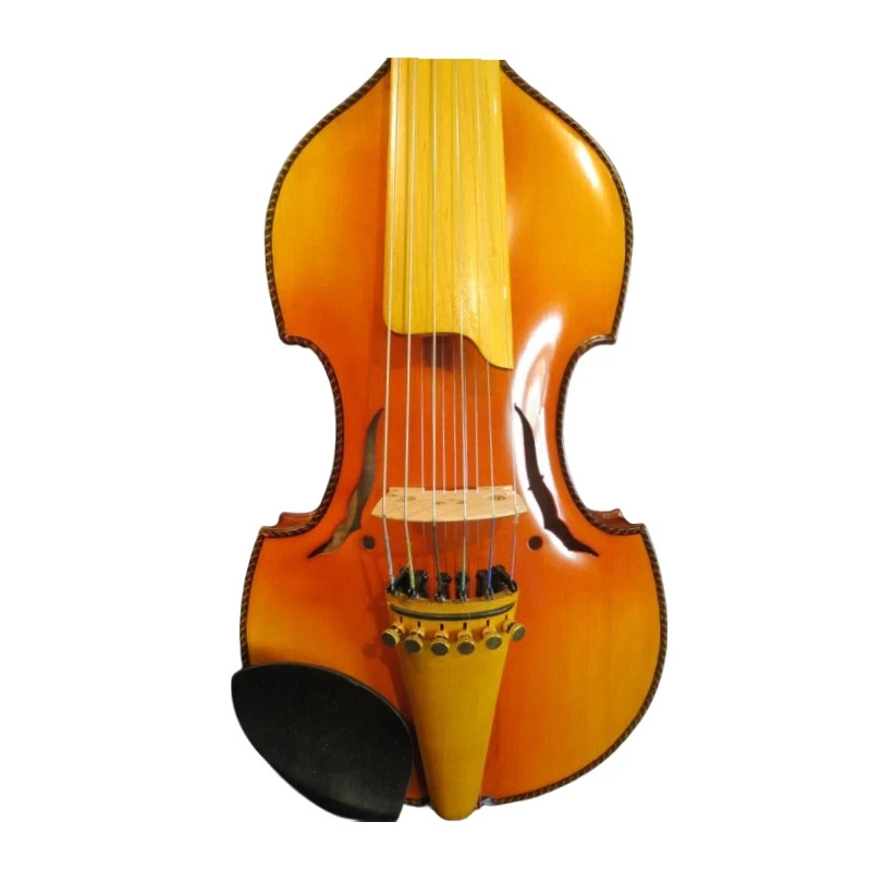 Baroque style song Master's 6×6 strings 14" Viola d'Amore ,carving back ...