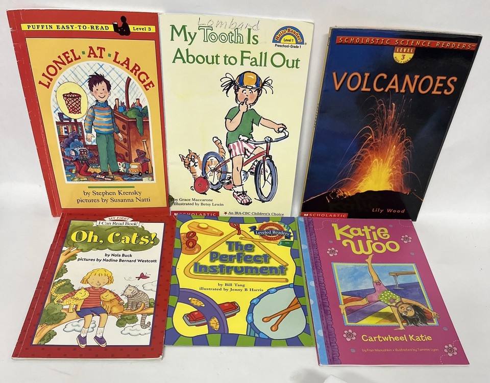 Lot 50 Early Easy Leveled Readers I Can Read Step Into Reading Learn to ...