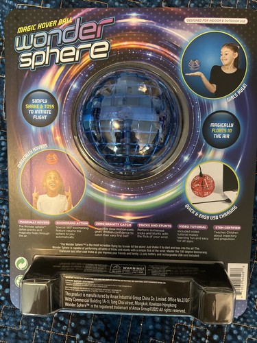 NEW Wonder Sphere Magic Hover Ball LED Multicolor tricks & Stunts Tik tok Toy | eBay