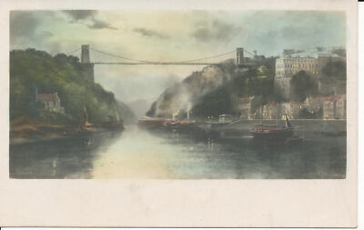 PC25062 Old Postcard. A Lake and the Bridge. Charles Worcester. Chic ...