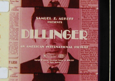 SALE1 16mm ORIGINAL 60 sec TV Spot Trailer -WARREN OATES AS. DILLINGER ...