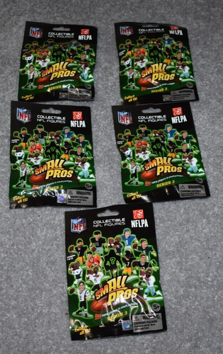 5 PACKAGES NFL FOOTBALL SMALL PROS SERIES THREE FIGURES 787926191486| eBay
