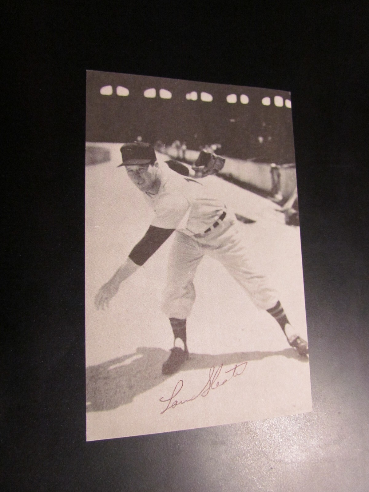 Lou Sleater signed Post Card PSA Pre Certified | eBay