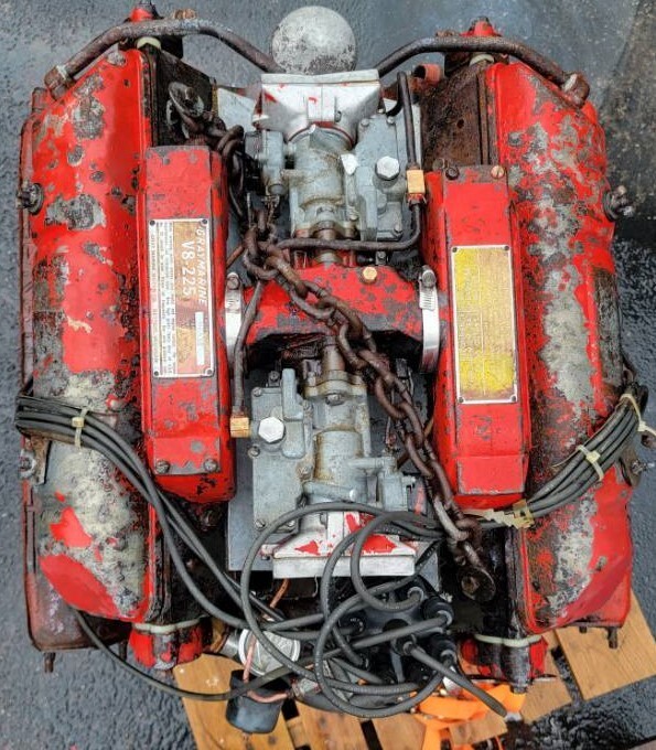 AMC 327 Fireball Motor(s) 225 HP Gray Marine Two (2)