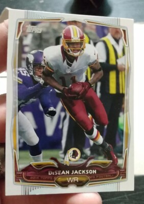 2014 DeSean Jackson Topps Football #17 Washington Redskins NFL Card | eBay