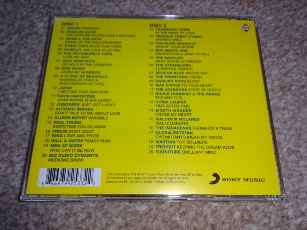 CD DOUBLE ALBUM - HAYNES - ULTIMATE GUIDE TO THE 80'S (NEW NOT SEALED ...