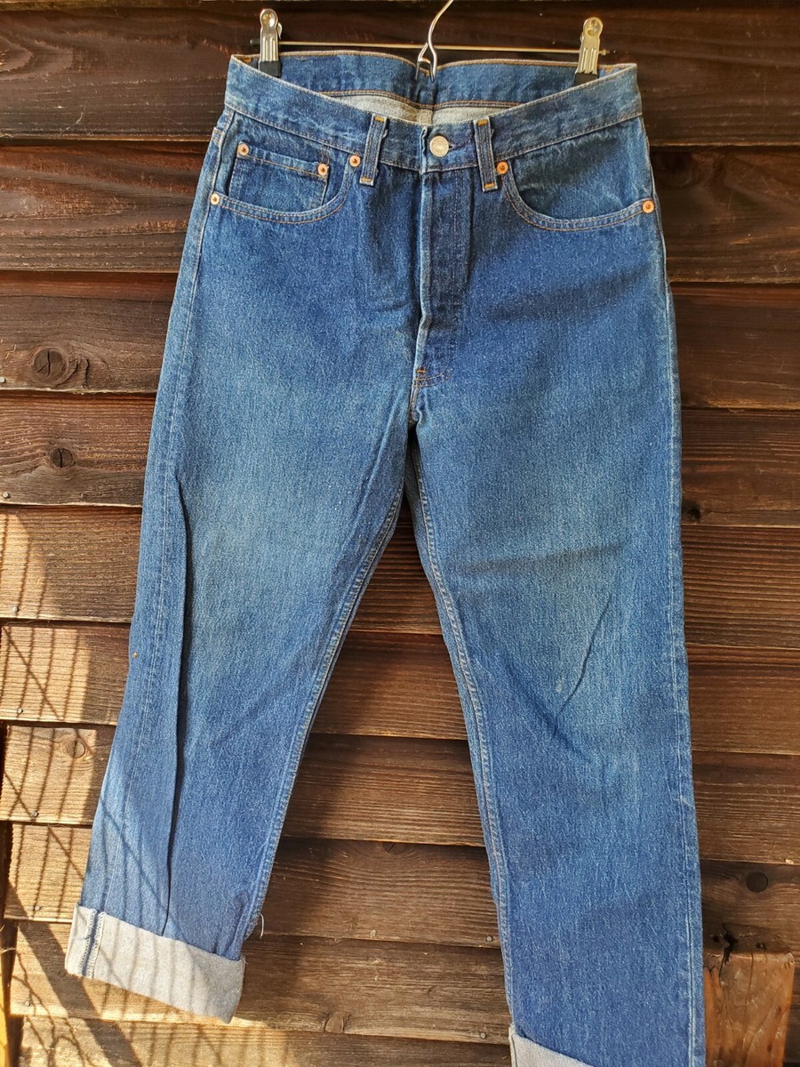 VINTAGE 1970's LEVI 501 BUTTON FLY JEANS MENS 31X33 EX COND VINTAGE 1970's LEVI 501 BUTTON FLY JEANS MENS 31X33 EX COND