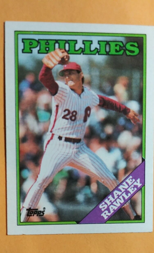 1988 Topps Baseball Card Shane Rawley Philadelphia Phillies #66 | eBay