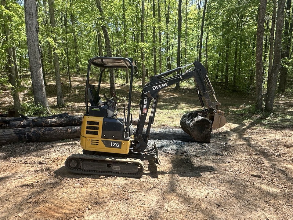 JOHN DEERE 17G 17D 17P MINI EXCAVATOR HYDRAULIC PIN ON THUMB KIT ...