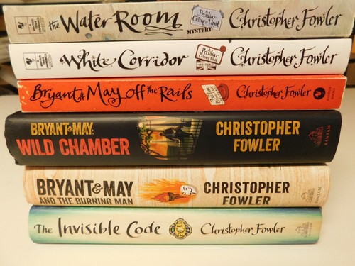 Christopher Fowler Lot of 6 books, 3pb 3hc Bryant & May, The Water Room ...