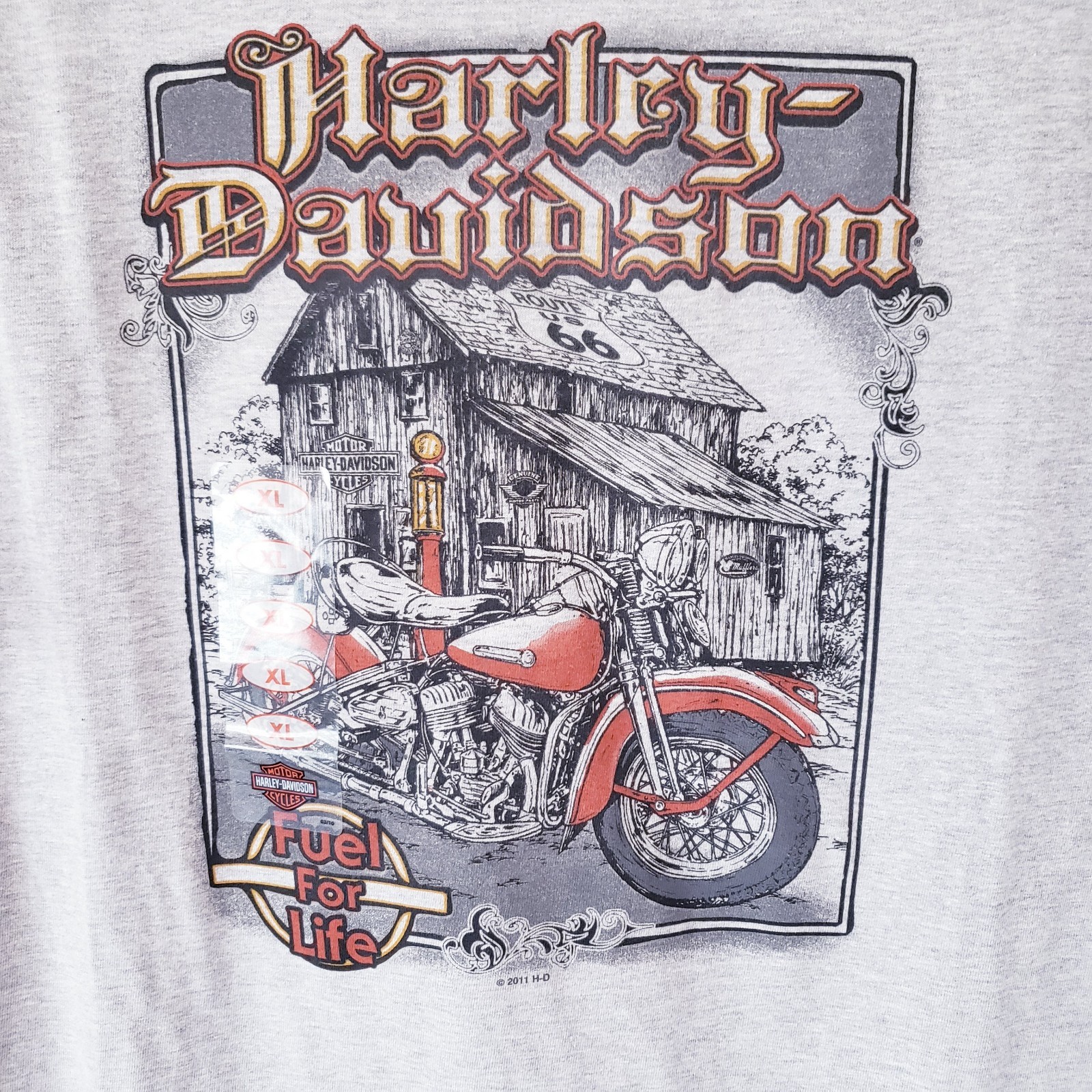 Harley Davidson Shelton's HD Mall Shop T-Shirt XL - Gem