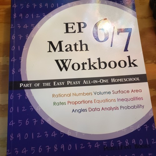 EP Math 6/7 student workbook AND Parent guide bundle | eBay