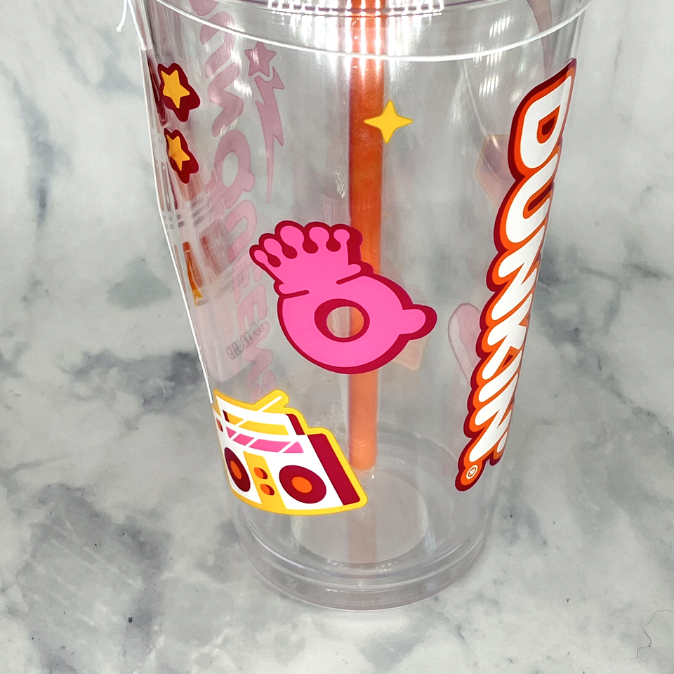 Dunkin’ 2025 DunQueens Acrylic Tumbler Cup 24oz *FREE SURPRISE GIFT W ...