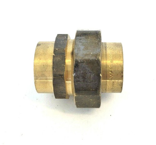 AW BUF20 Watermarked Female 20mm 3/4" FI Thread Brass Barrel Union ...