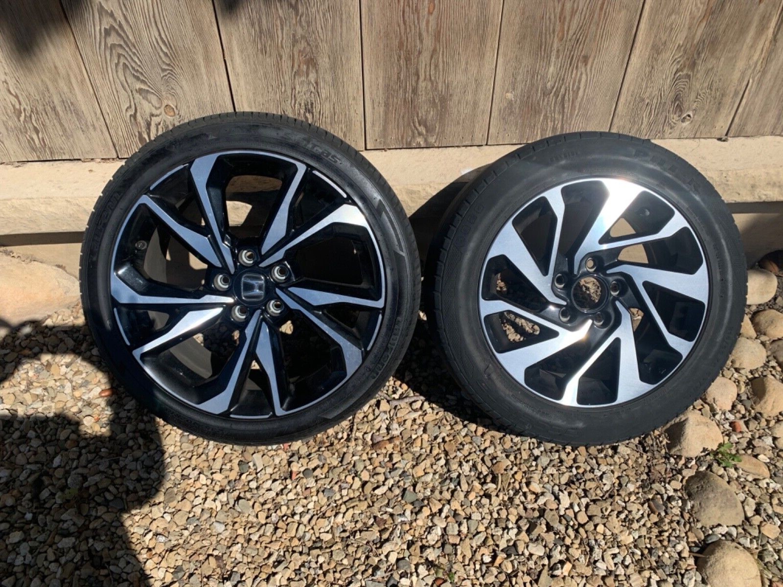 18" factory OEM Wheels chrome Rims Tires SI Style Fit Honda Accord ...