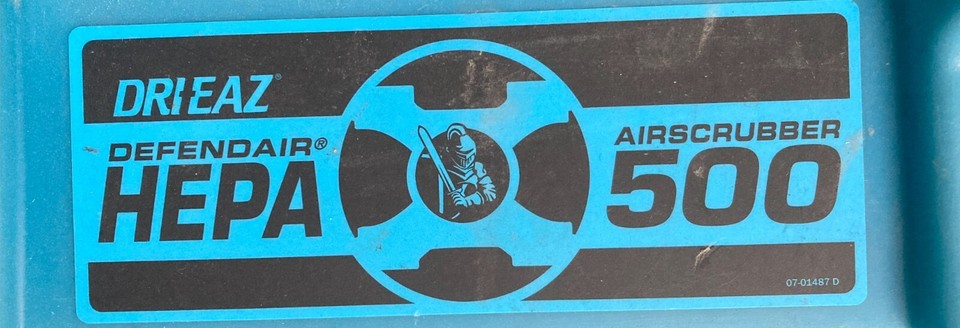 Dri-Eaz DefendAir Hepa 500 Air Scrubber - Model F284--PICK UP ONLY-NOT ...