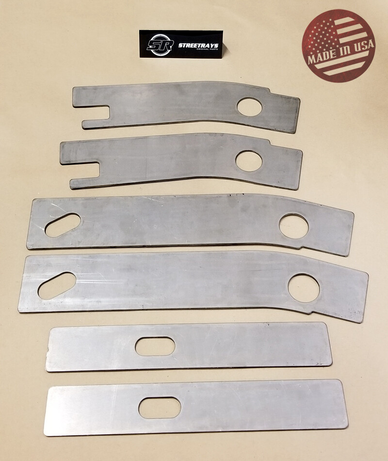 SR Rear Frame Repair Rusted Shackle Weld Plates Patch FOR 86-95 Jeep ...