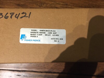 FISHER PIERCE 1548 SERIES OVERHEAD FAULT CIRCUIT INDICATOR 1548FH-BNC3 ...