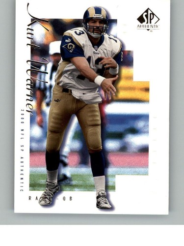 2000 SP Authentic Kurt Warner 69 St. Louis Rams | eBay