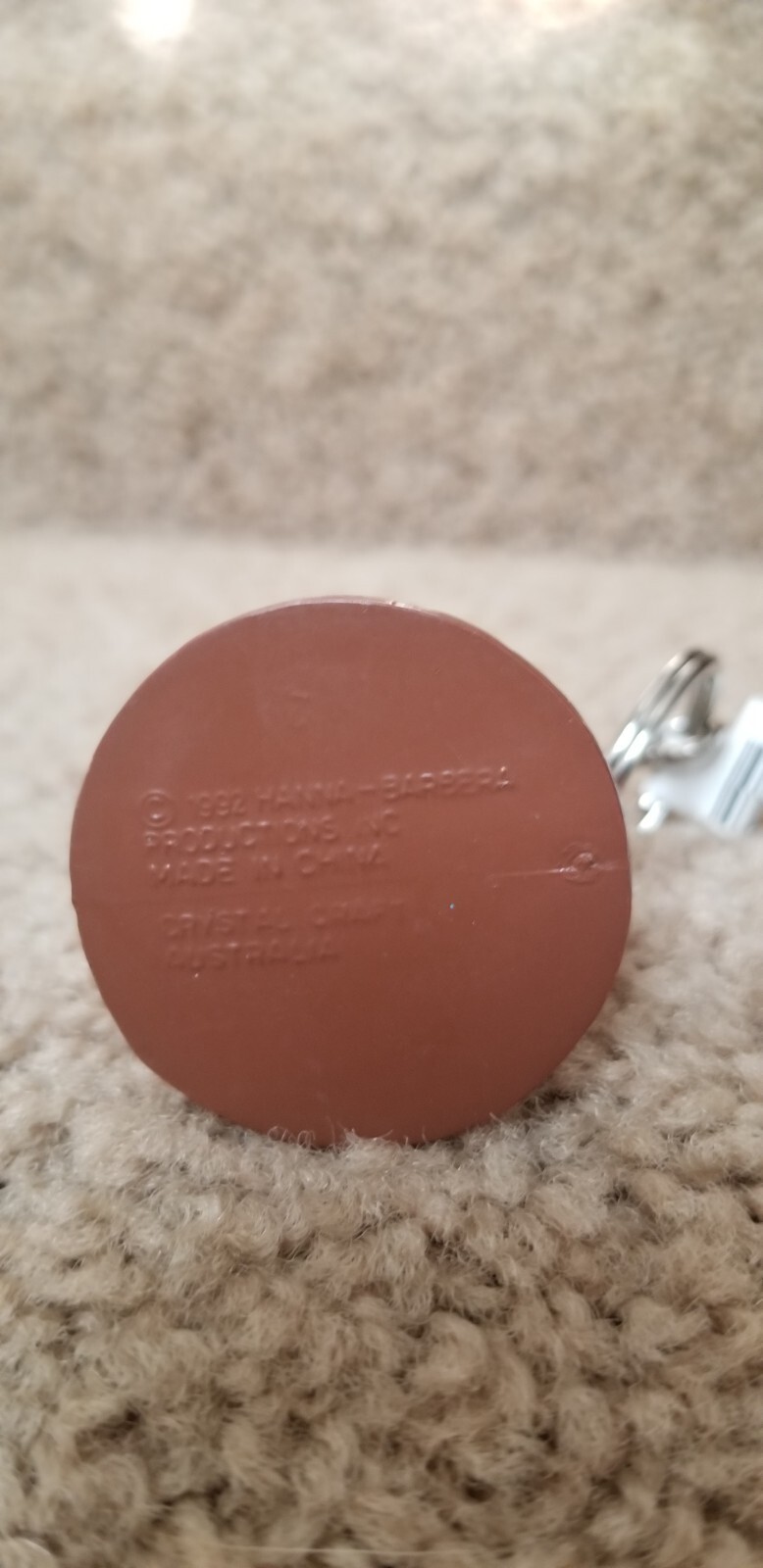 Flintstones Barney Rubble keychain Hanna-Barbera 1992 about 2" have ...