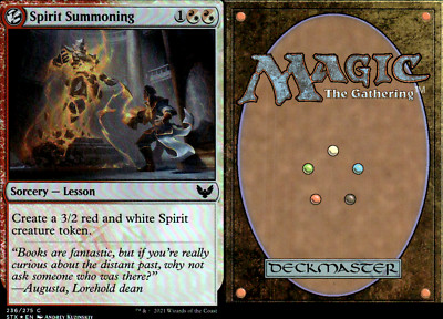 Magic the Gathering -MTG-Spirit Summoning foil | eBay