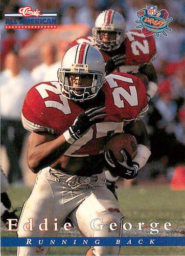 EDDIE GEORGE 1996 Classic ROOKIE RC #65 Oilers | eBay