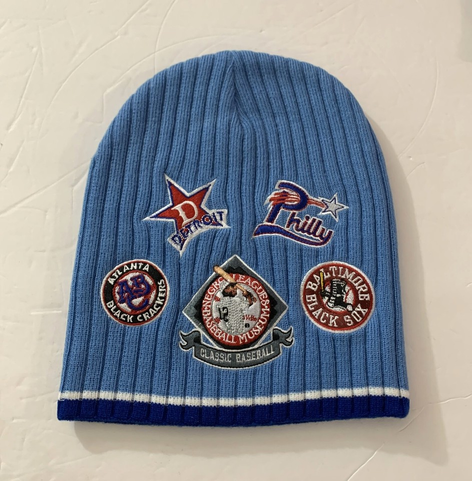 NLBM BEANIE HAT Negro Leagues Baseball Museum BIG BOY HEADGEAR - Choose ...