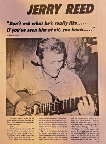 1975 Country Singer Jerry Reed | eBay