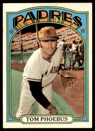 1972 Topps Tom Phoebus C Baseball Cards #477 | eBay