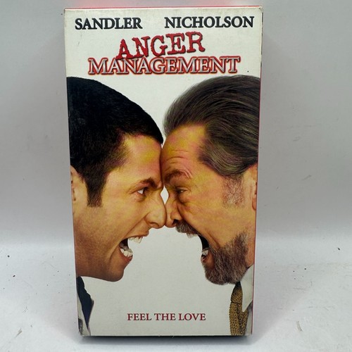 Anger Management Peter Segal Director VHS Movie Rated PG-13 NTSC Adam ...