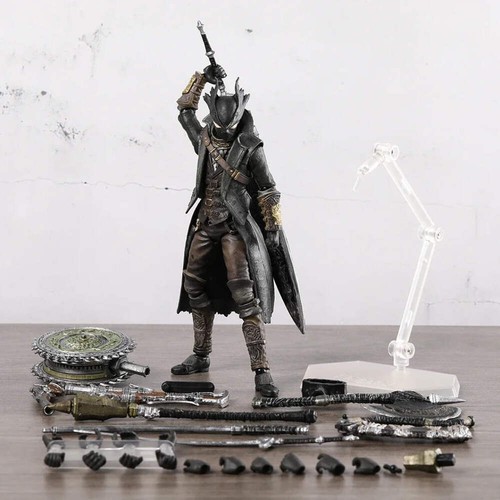 16cm Bloodborne Hunter Figma 367-DX Action Figure Movable Model Toy | eBay