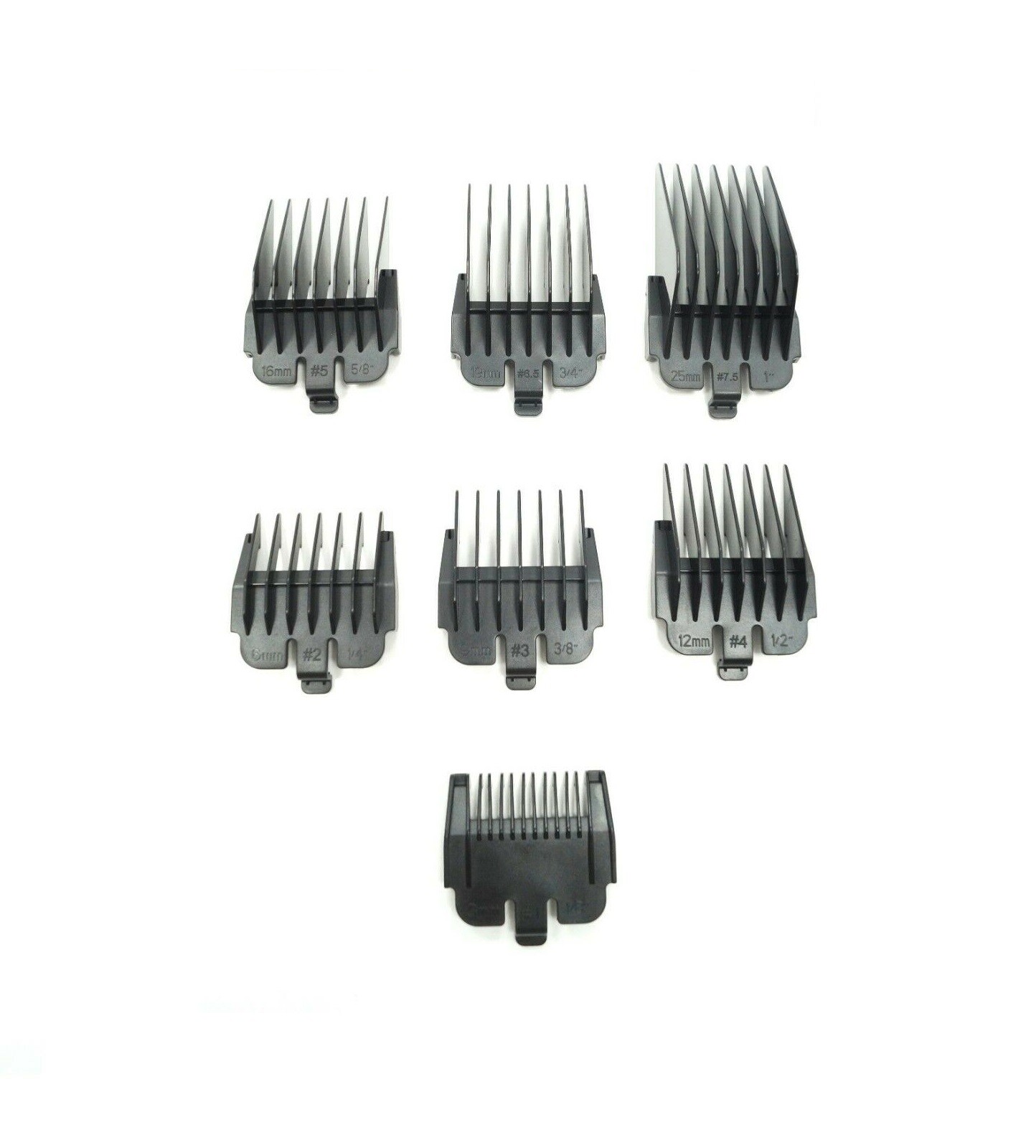 3 6 9 12 16 19 25 mm Hair Comb For Philips Hairclipper Clipper HC3100 ...