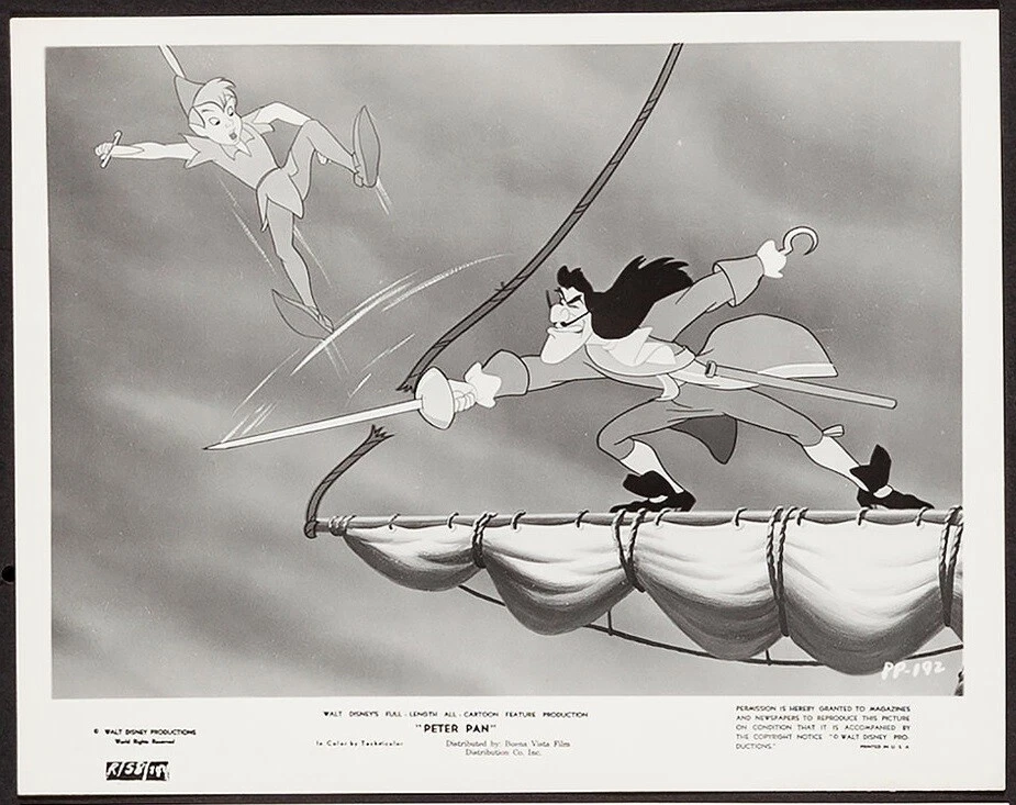 Peter Pan Black And White Movie