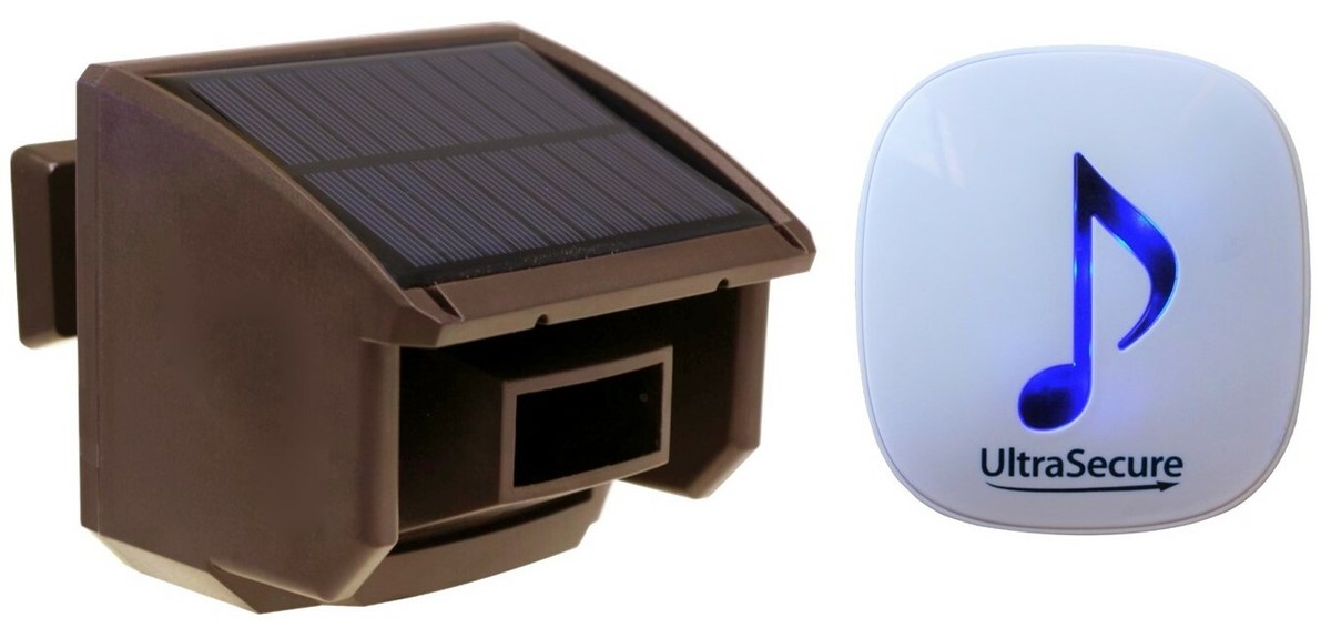 Solar Powered Driveway Monitor Garden & Driveway Solar Powered Motion