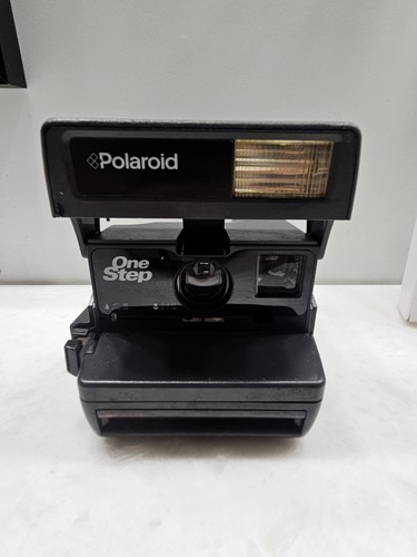 Vintage Polaroid One Step 600 Film Camera No Strap or back lense cover ...