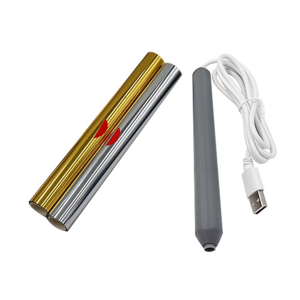 5X(Stamping Pen Hot Heated Foil Pens Set USB Heat Foil Pen for ...