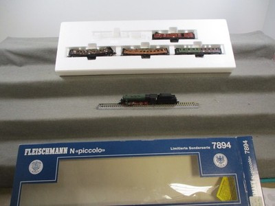 Fleischmann Spur N 7894 Zugset Schnellzug "Preussens Gloria" P.St.B. defekt OVP | eBay.de