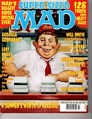 Mad Magazine Super Special #129 1998 FN/VF | eBay