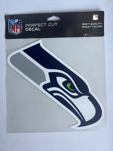 Seattle Seahawks 8"x8" Perfect Cut Car Decal [NEW] NFL Auto Sticker ...