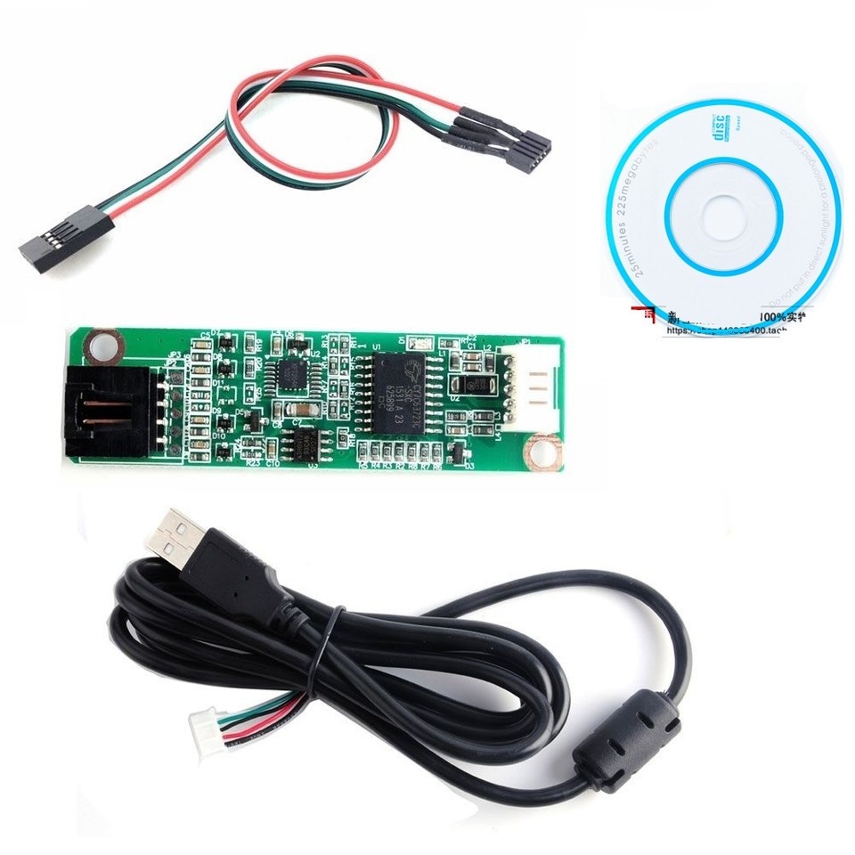 4Wire Resistive USB Touchscreen Controller LCD Touch Screen Panel ...